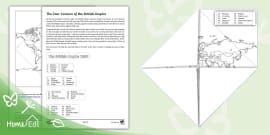 British Empire Maps Pack (Teacher-Made) - Twinkl
