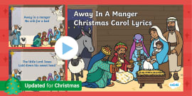 Little Donkey Lyrics PowerPoint | NZ Christmas Carols