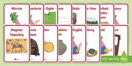 Anglo Saxon Pictures - Primary Resource (teacher made)