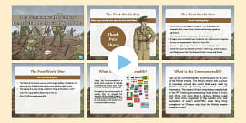 KS2 First World War Commonwealth Soldiers Colouring Sheets