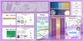 FREE! - Measurement Display Banner (teacher made)