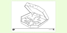 FREE! - Empty Box Colouring | Colouring Sheets - Twinkl