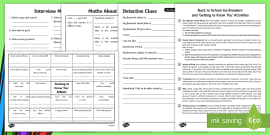 Catastrophe Scale Worksheet (teacher made)