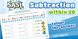 SASL Number 59 Activity Worksheet