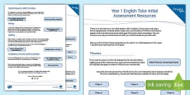 👉 Maths Initial Assessment | Year 1 | Twinkl - Twinkl