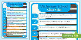 Rules At School PowerPoint (Teacher-Made) - Twinkl