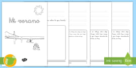 Cuadernillo de actividades: El verano - 2º de Primaria.