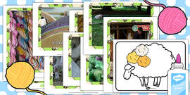 Wool Sequencing Cards | Where Does Wool Come From? - Twinkl