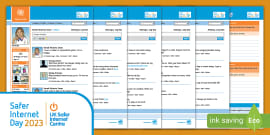 FREE! - Safer Internet Day: Online Safety Scenario Group Activity