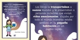 👉 That Is A Good Book Motivational Poster (teacher made)