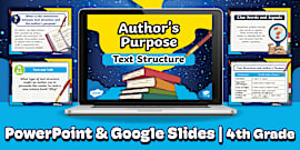 Author's Purpose Sorting Activity for 4th Grade | Twinkl USA
