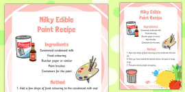 Cornflour Gloop Recipe