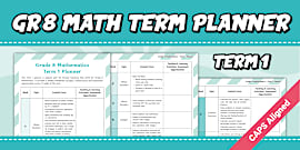 Grade 8 Maths Term 1 Test (PDF) | Twinkl ZA Resources