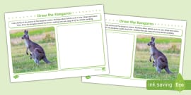 KS1 Kangaroos Cloze Worksheet (teacher made) - Twinkl