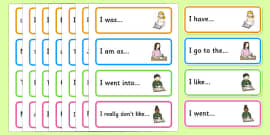 KS2 Sentence Starter Strips Pack (teacher made) - Twinkl