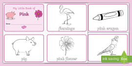 My Little Book of Yellow Worksheets (Teacher-Made) - Twinkl