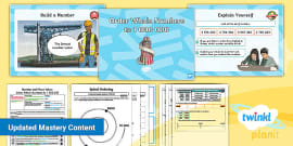 Place Value Display Year 5 | PlanIt Maths | Twinkl Planning