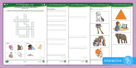 ESL Curriculum for Beginners: Lesson 6 Worksheet | Twinkl