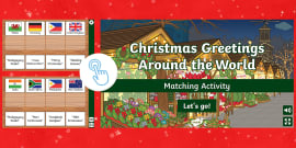 German Christmas Words Interactive Game | CfE | Twinkl