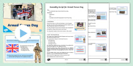 KS1 Armed Forces Day Differentiated Reading Comprehension Activity