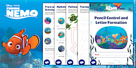 👉 Finding Nemo: Colour by Number Activity Sheets