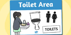 Toilet Instruction Signs - toilet, instructions, signs