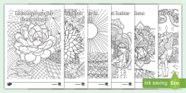 Maths Mindfulness Colouring | 2D Shapes - Primary - Twinkl