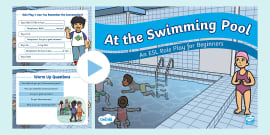 Social Story Swimming Lessons Booklet (teacher made)
