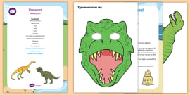 Dinosaur Role Play Area - Primary Resource (teacher made)