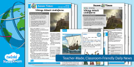 History Hackers: Viking Voyage' KS2 Reading Comprehension