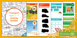 Transport Reading Comprehension Activity – Teacher-Made