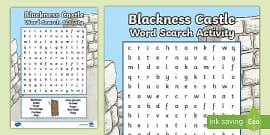 Castle Ward Word Search (teacher made) - Twinkl