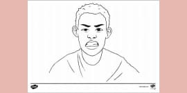 FREE! - King Saul Angry Colouring Sheet | Colouring Sheets