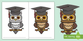 Graduation Cap Display Cut-Out (teacher made) - Twinkl