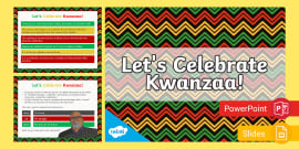 All About Kwanzaa PowerPoint Resource for Kids | Twinkl USA