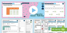 👉 Y6 Intervention: Interpreting Pie Charts using Percentages