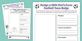 Design A Football Team Worksheet - Primary Resources