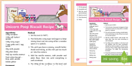 Biscuit Recipe Cards (teacher made)