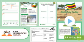 KS2 South Africa Fact Cards (teacher made) - Twinkl