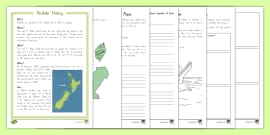 Waitangi Flags Worksheets | New Zealand | Years 4 to 6