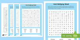 FREE! - Anti Bullying Worksheets | Primary Resources | Twinkl life