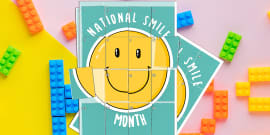 National Smile Month Display Banner (teacher made) - Twinkl