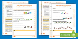 EYFS Maths Assessment Pack | Early Years Numeracy Test
