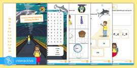Interactive Phonics Activity Booklet Level 4 Book 1 CVCC