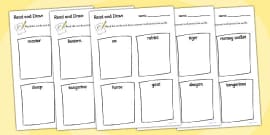 Chinese New Year: Year of the Rooster Read, Trace, Write and Draw Activity
