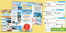 Persuasive Holiday Leaflet | Writing a Travel Brochure KS2