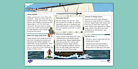 Viking Jobs Fact File - The Vikings in Europe (teacher made)