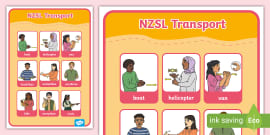 NZSL Classroom Signs Word Mat (profesor hizo) - Twinkl