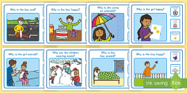 FREE! - Why/because Activities - Inclusive Resources