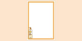 FREE! - Simple Sun Page Border | Page Borders | Twinkl